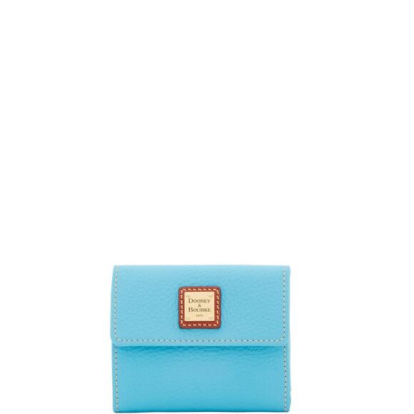 Dooney & Bourke | Bags | Dooney Bourke Pebble Grain Small Flap Credit ...